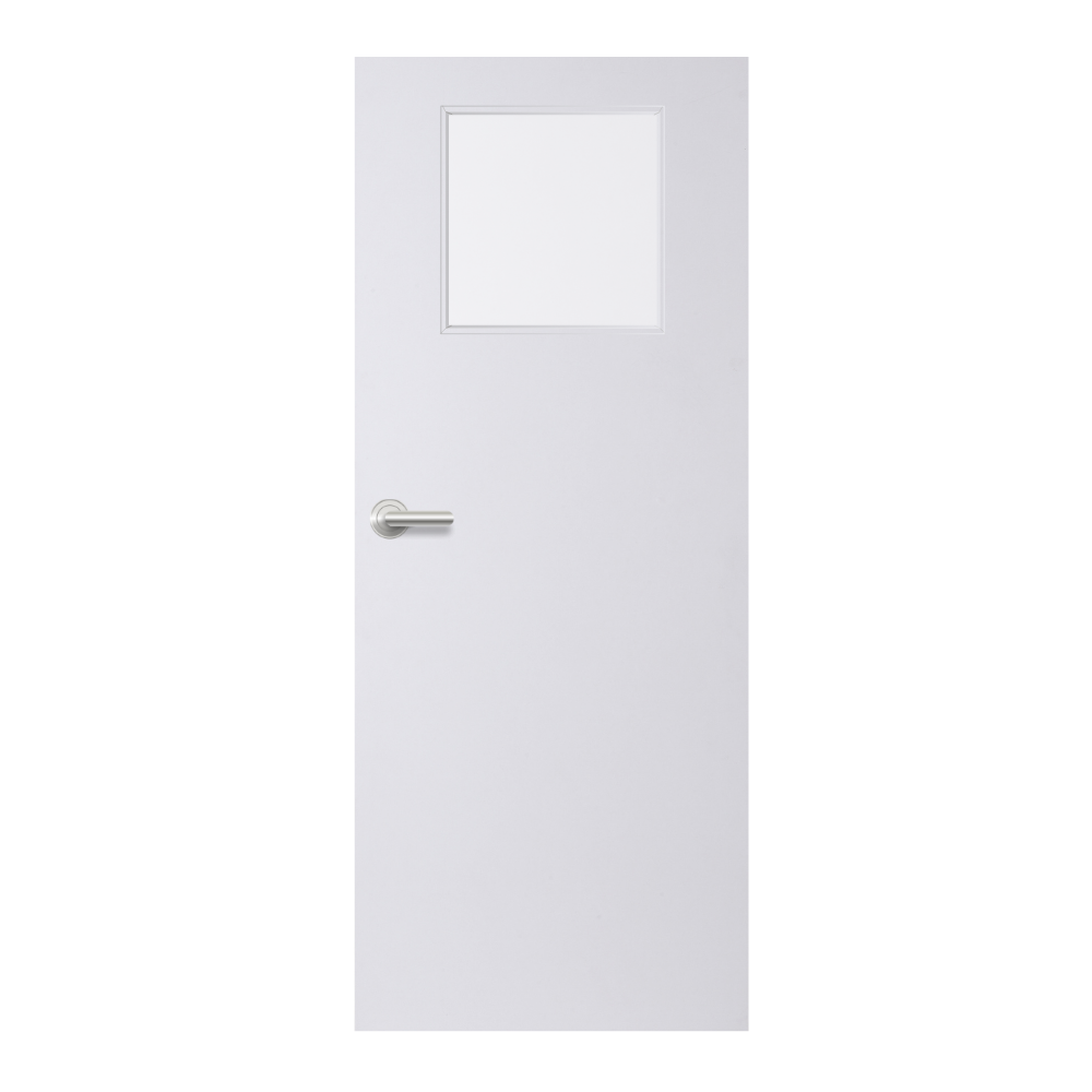 Paint Grade - 1G - Glazed Fire Door FD60 – Q Doors