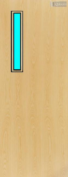Ash Veneer - 3G - Glazed Door (FD30) – Q Doors