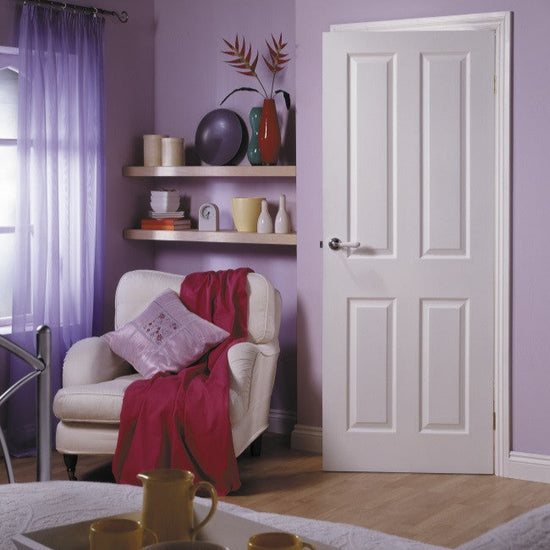4 Panel Door Smooth – Q Doors