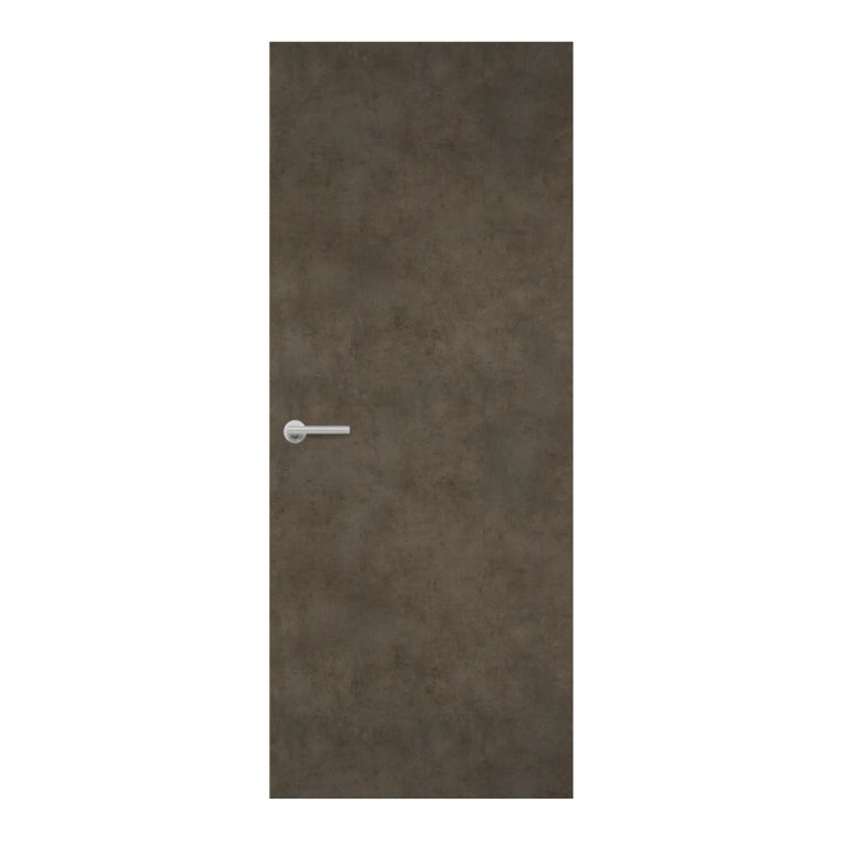 Dark Grey Chicago Concrete Laminate Door Egger F187 – Q Doors