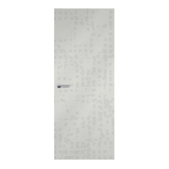 Mosaïc Blanc Laminate Door M106 Polyrey – Q Doors
